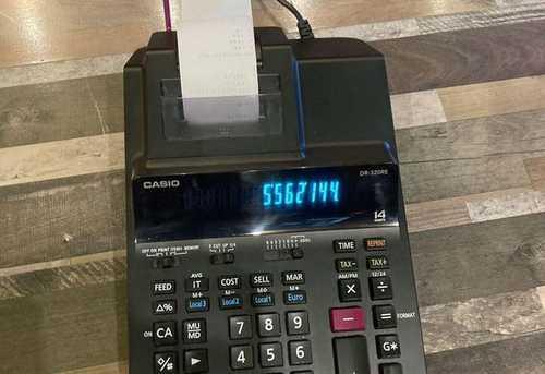 Бухгалтерский калькулятор Casio DR-320RE