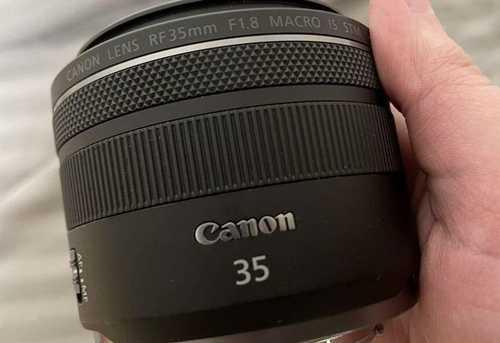 Объектив Canon 35mm 1.8 RF macro