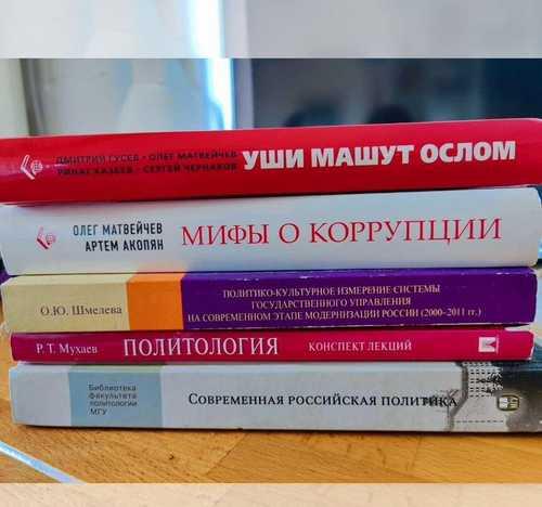 Книги по политологии, немецкому и испан языку