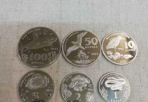 Набор 6 монет 2023 Кокосовые острова (Keeling)