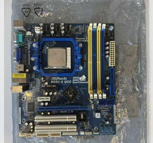 Asrock n68c s ucc с процессором