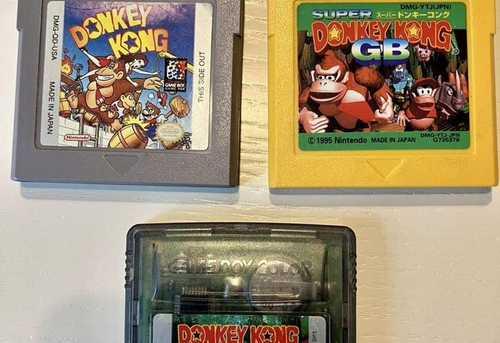 Три игры: DK (USA), DK (JPN), Donkey Kong Country