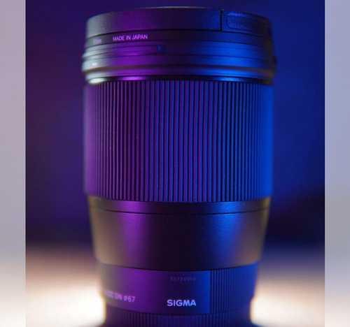 Sigma 16mm F1.4 Sony E в идеальном состоянии