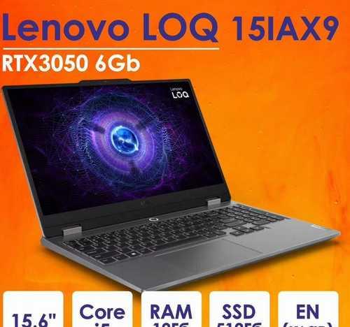 Игровой lenovo LOQ Ci5/12Gb/512Gb/VGA 6Gb/En