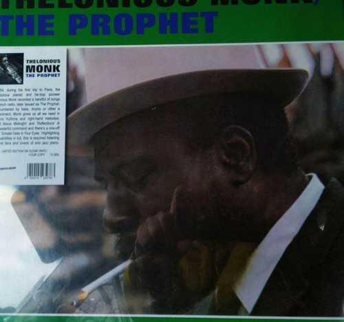 Thelonious Monk the Prophet винил новый jazz