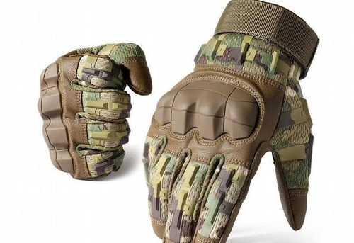 Резиновые защитные мужские тактические перчатки