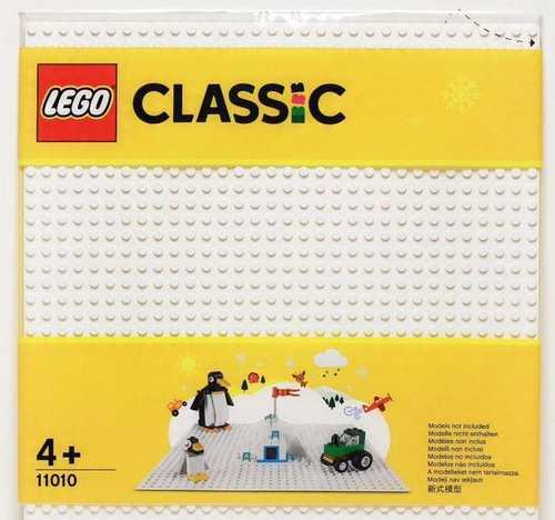 Lego Classic 11010 White Baseplate 32х32