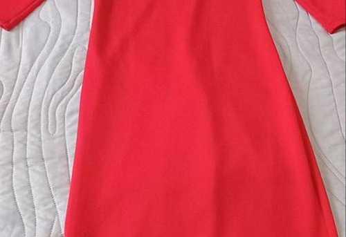 Вечернее платье 40 42 красное
