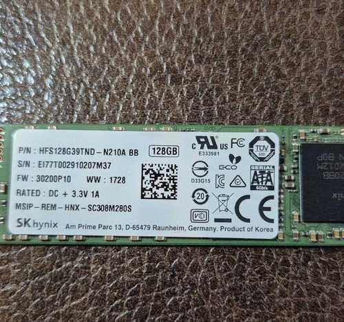 В Идеале Ssd M2 128 Hynix