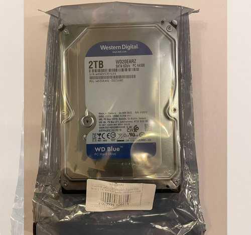 Жесткий диск 3.5" Western Digital 2 тб WD20earz