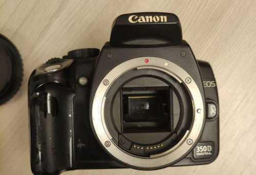 Зеркальный фотоаппарат Canon 350 d