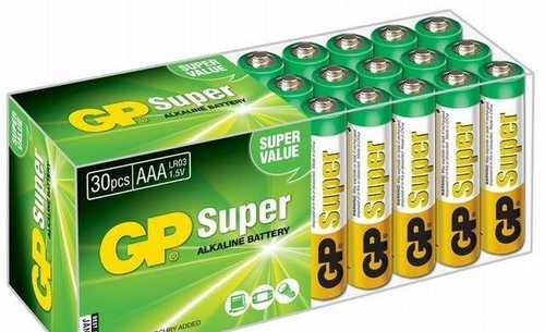 GP Super Alkaline 24A LR03 AAA (30 шт. в уп-ке) 10