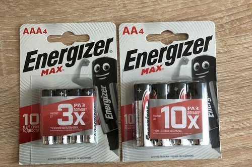 Батарейки Energizer AAA-AA