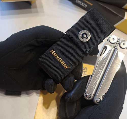 Чехол Кнопка Нейлоновый (M) Leatherman черный