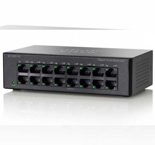 Коммутатор Cisco SF100D-16 портов