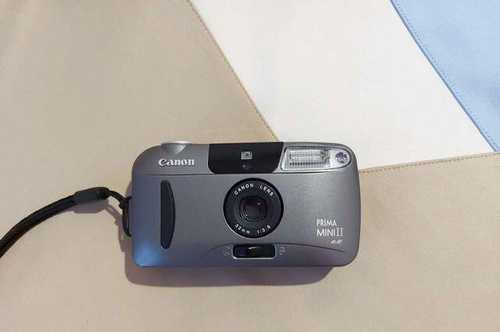 Canon prima mini 2 пленочный фотоаппарат