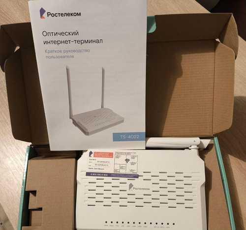 Wifi роутер ростелеком оптический TS-4022