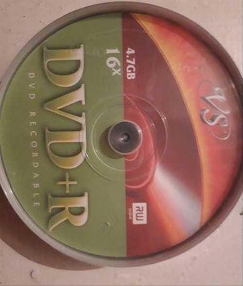 Диски DVD+R болванки
