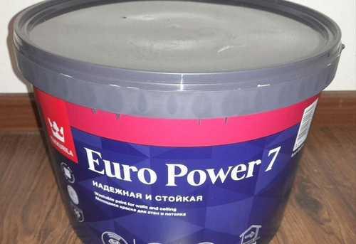 Краска tikkurila euro power 7