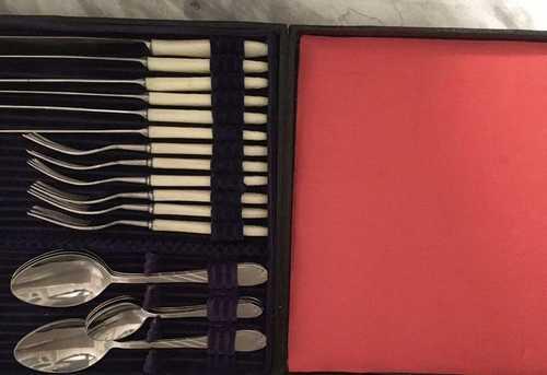 Столовый набор ложки и вилки ножи СССР