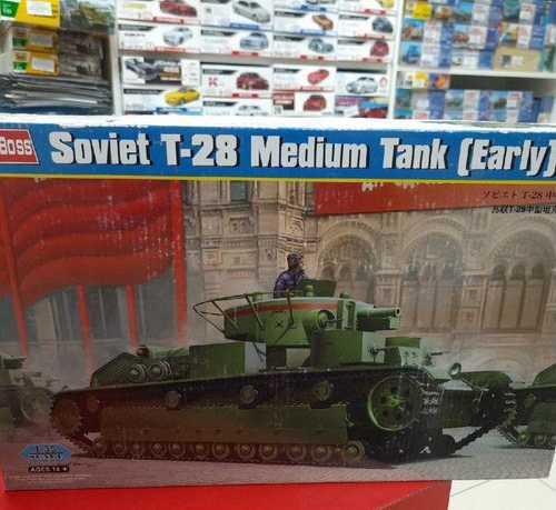 83851 T-28 Medium Tank (Early), 1:35 HobbyBoss