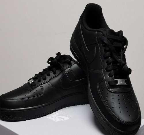 Nike air force 1 low black оригинал