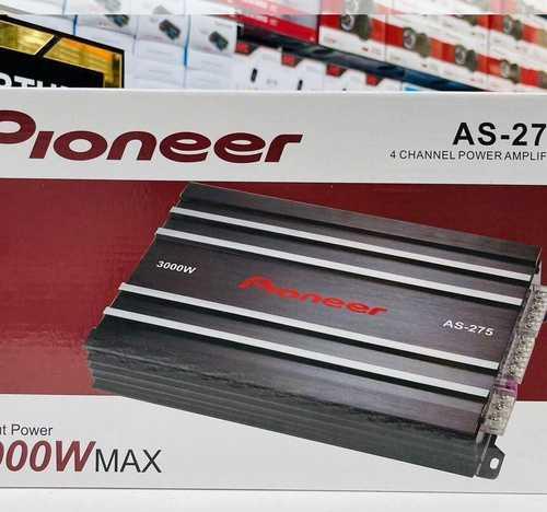 Усилитель Pioneer AS-275 4-х канальный 3000W