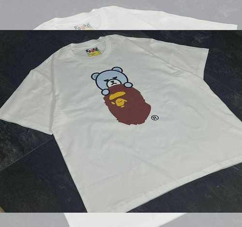 Футболка bape krunk x bathing ape bape