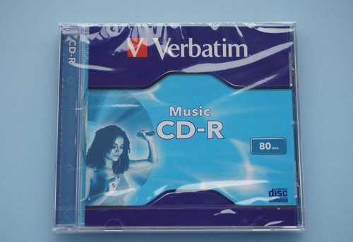 Диск Verbatim CD-R 80min Audio (Music) Jewel