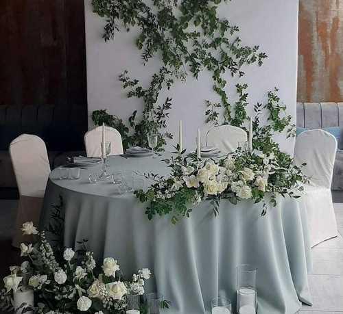 Декор на свадьбу на праздник цветы фотозона