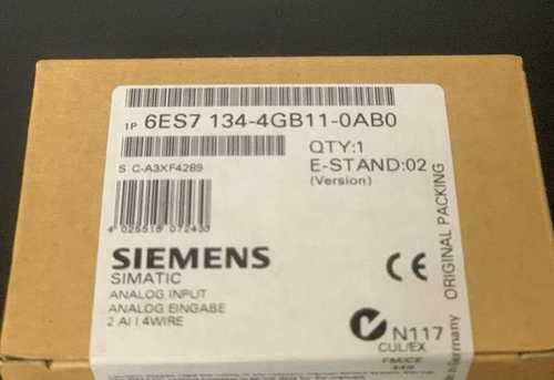 Электронный модуль siemens 6ES7134-4GB11-0AB0