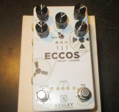 Гитарная педаль Eccos Keeley delay/Looper