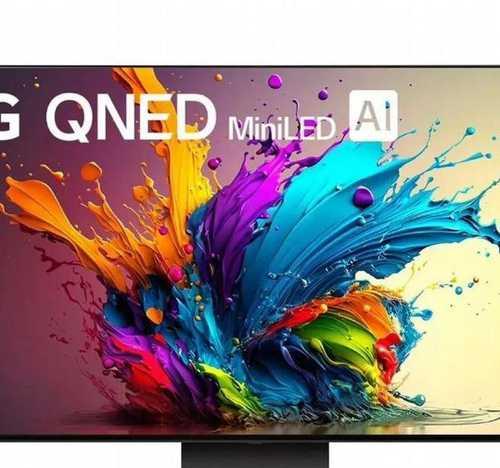 Телевизор LG 65qned91T6A.arub, черный титан