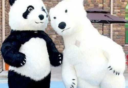 Ростовая кукла панда 2 метра костюм