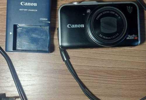 Фотоаппарат Canon Powershot SX230 HS
