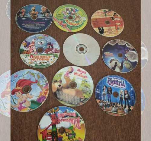 Dvd диски мультфильмы