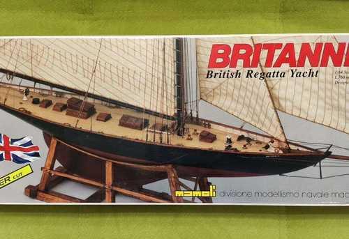 Сборная модель яхты Britannia фирмы Mamoli