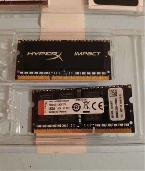 Оперативная память Kingston DDR3 16Gb гарантия