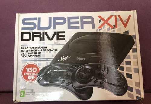 Игровая приставка super drive XIV 16bit, 160 игр