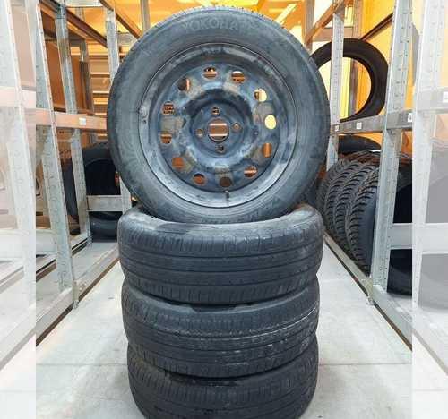 Колеса в сборе на штампованных дисках 185/65 R15