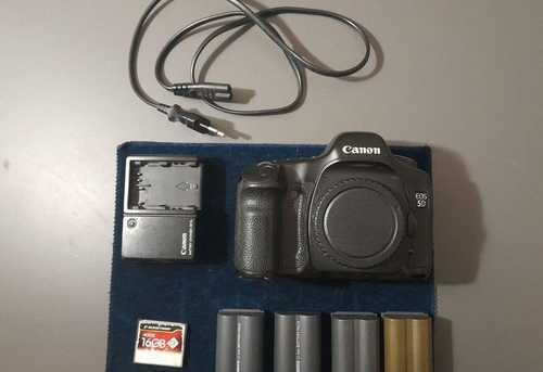 Фотоаппарат canon 5D - первый пятак