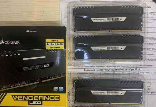 RAM DDR4 Corsair CMU64GX4M4A2666C16 4x16GB Kit