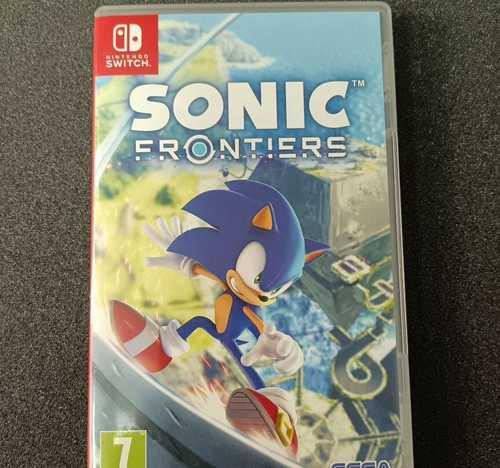 Игра Sonic Frontiers для Nintendo switch Катридж