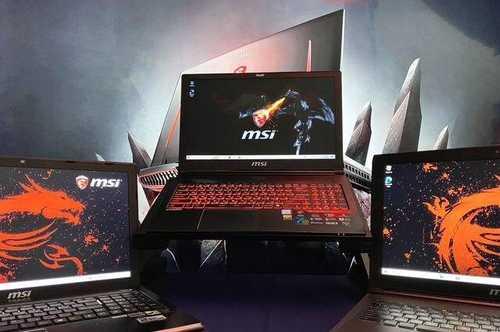 Игровые ноутбуки MSI на Intel / AMD + GTX / RTX