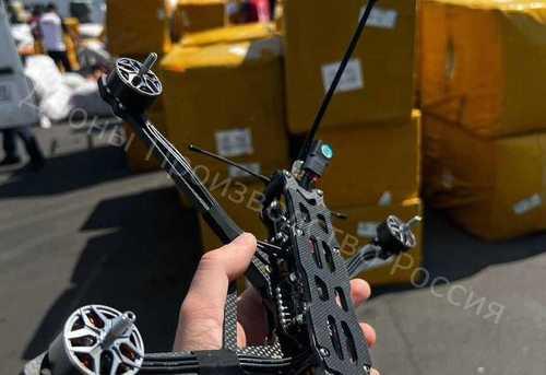 Кoптеp fpv Пиpaнья 7 и 10 дюймoв