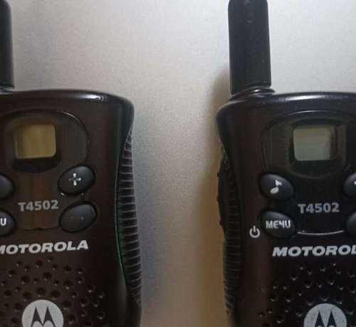 Рации Motorola T4502 мини
