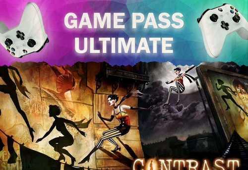 Подписка Xbox Game Pass Ultimate + Contrast