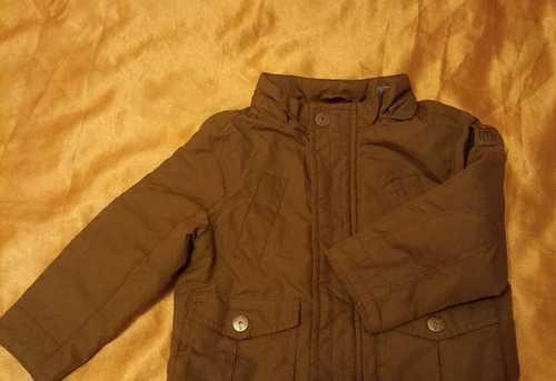 Куртка демисезон детская на мальчика 92 96 3-4г