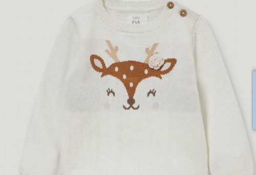 Кофта свитер для девочки 86 C&A H&M