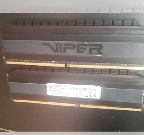 Оперативная память ddr4 16gb patriot viper